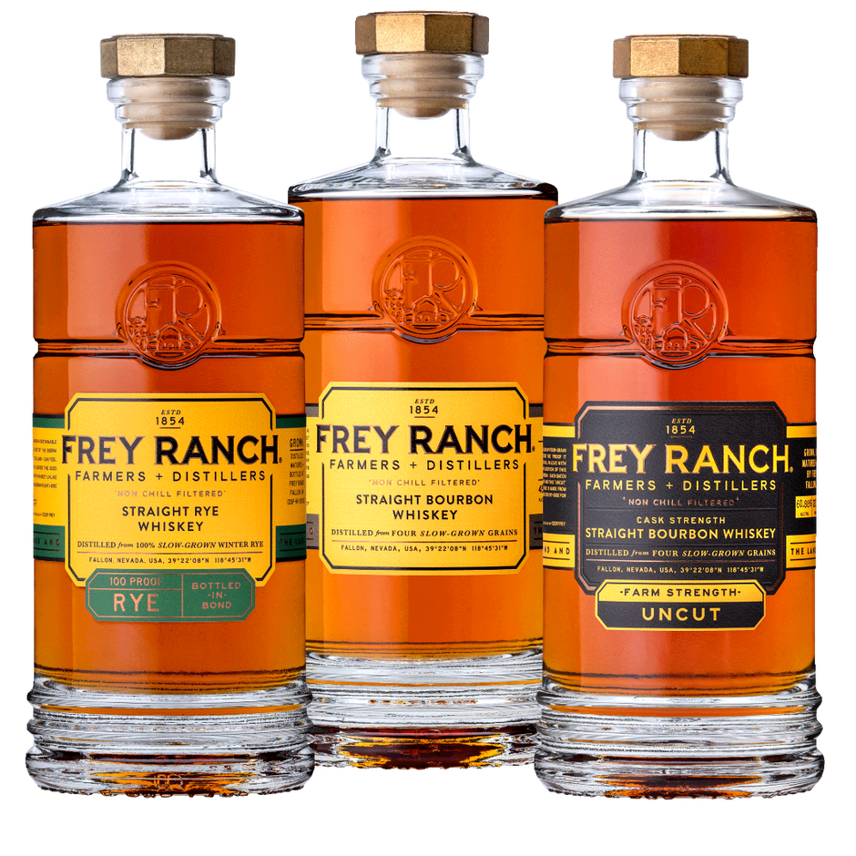 Shop Award-Winning Farm to Glass Whiskey – Frey Ranch